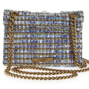 Kurt Geiger | Bags | Kurt Geiger London Mini Tweed Kensington Crossbody ...